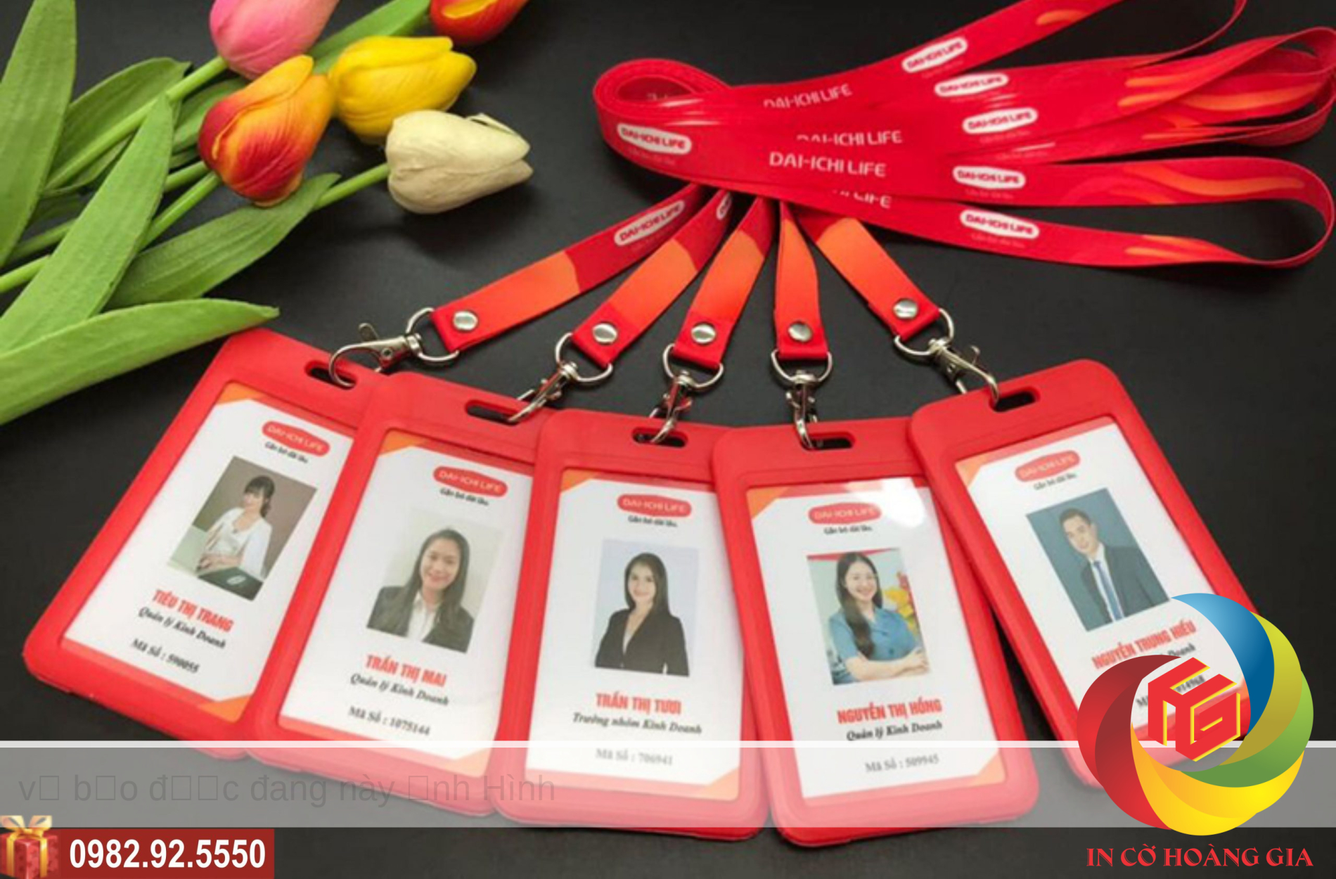 Dây Đeo Thẻ - XƯỞNG IN - MAY - THÊU CỜ HOÀNG GIA